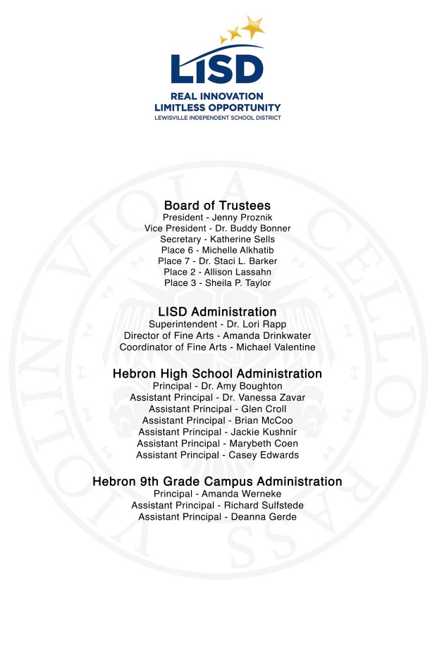 Hebron HS Orchestra | Music Can Change The World