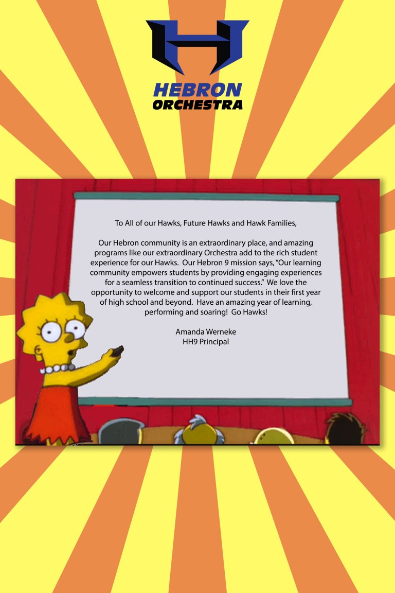 Hebron HS Orchestra | Music Can Change The World