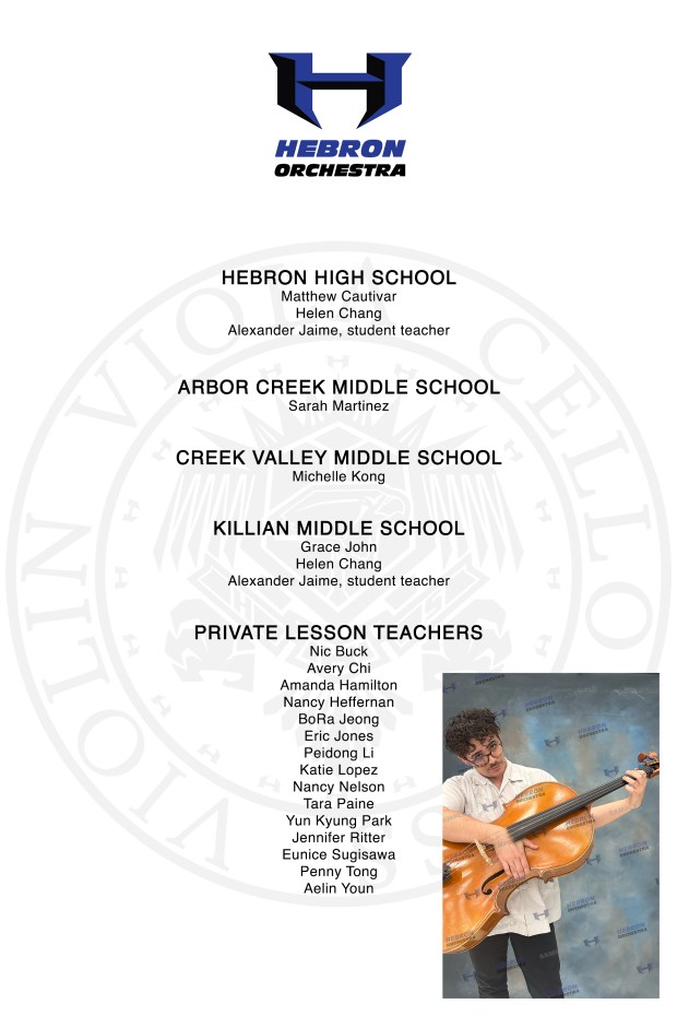 Hebron HS Orchestra | Music Can Change The World